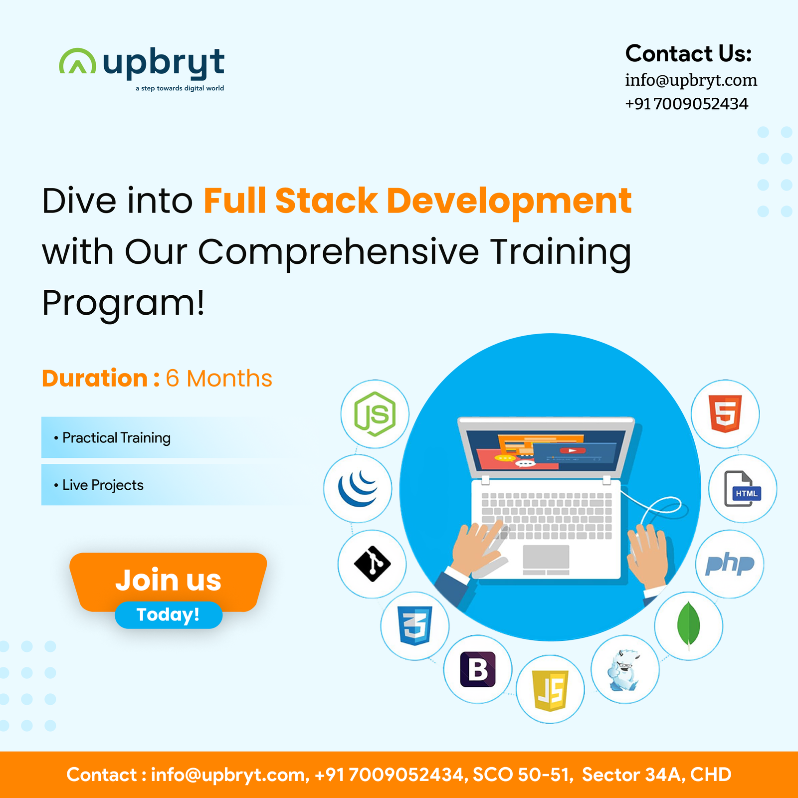 Master Full Stack Web Development Comprehensive Training